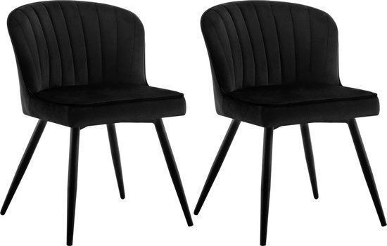 Set van 2 Stoelen - Luxe Eetkamerstoel - Eetkamerstoelen - 2 stoelen ...