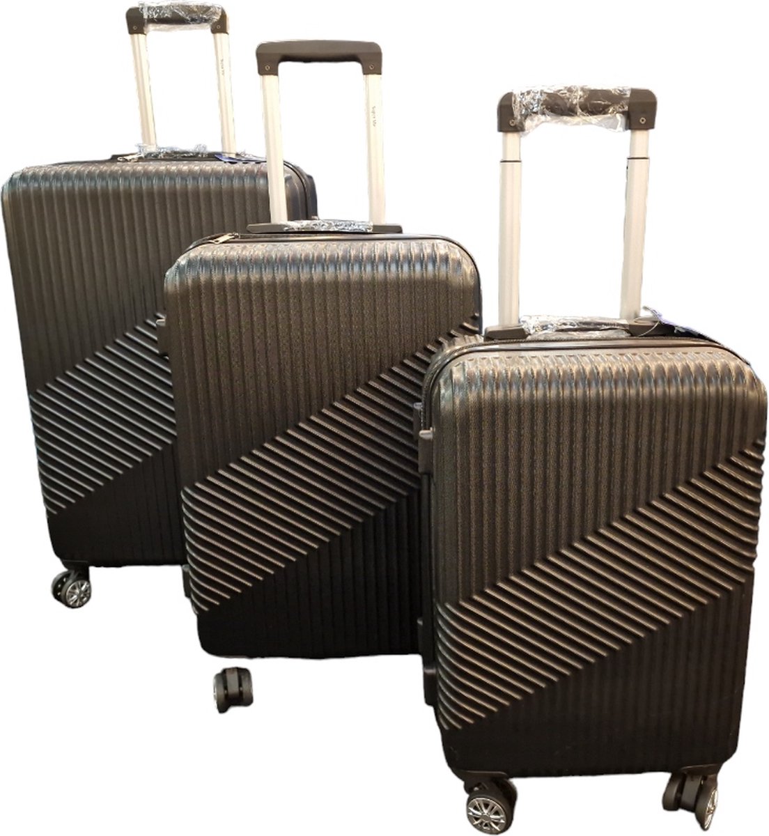 Super Me Kofferset - Trolleyset 3-delig met TSA Slot - Handbagage en ...