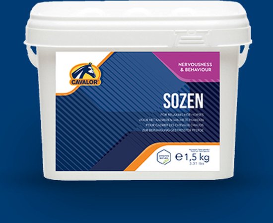 Cavalor Sozen Kruiden Stresswerend - Voedingssupplement - 1.5 kg | bol