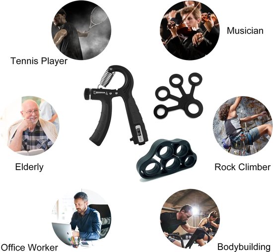 hand training device, onderarmgereedschap, veertraining, onderarm ...