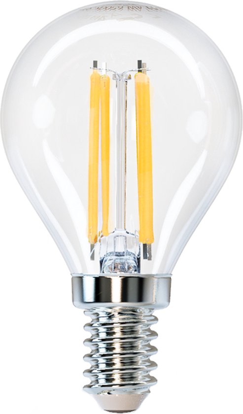 LED Filament bol lamp 1,6W | E14 | 2100K - Extra warm wit | bol