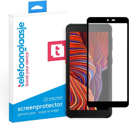 Telefoonglaasje Screenprotector - Geschikt voor Samsung Galaxy Xcover 5 - Volledig... | bol