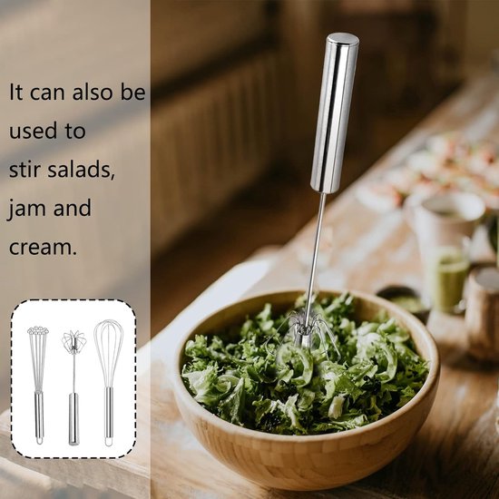 Keuken ei garde set (3 stuks keuken ei garde set, zilver) | bol