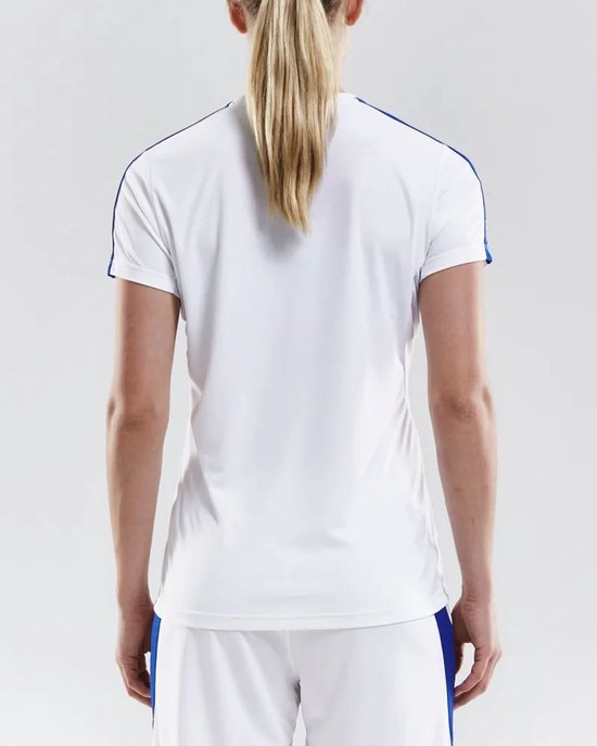 Craft Progress Jersey Contrast W 1905567 - White/Club Cobolt - S | bol