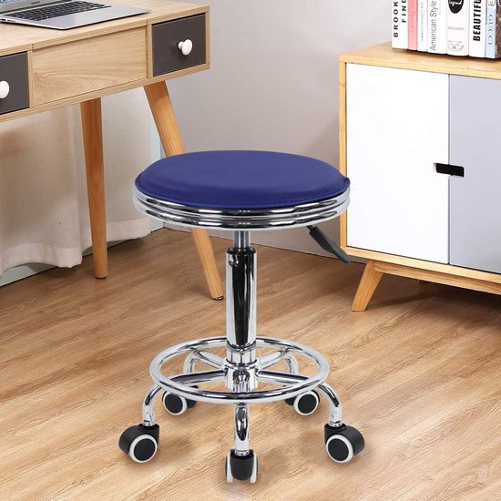 Draaibare Kruk - Rolling stool Rocking chair Work stool with adjustable ...