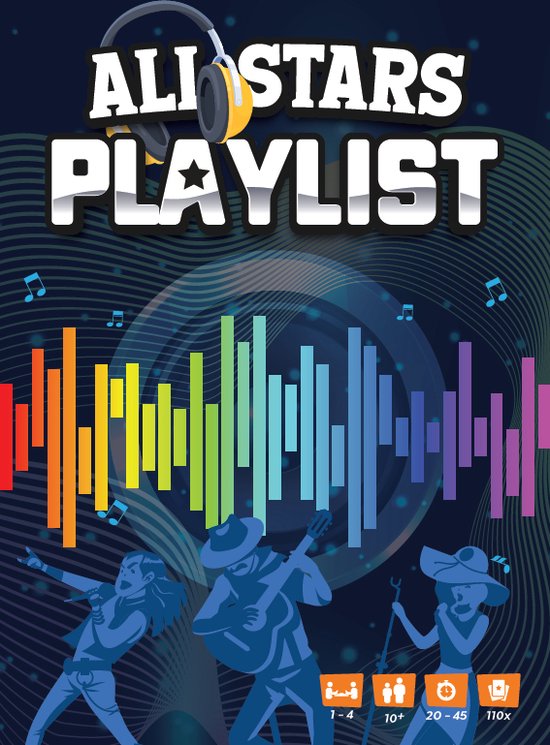 All Stars Playlist - Spel - Party Game - Kaartspel - Muziek | Games | bol