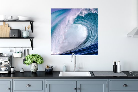 Muurstickers - Sticker Folie - Zee - Hawaii - Golf - 80x80 cm ...