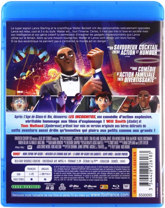 Spies in Disguise [Blu-Ray] (Blu-ray), Toru Uchikado | Dvd's | bol