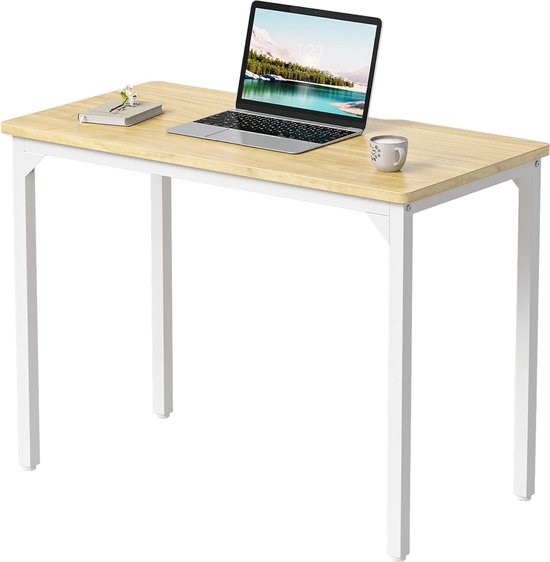 Bureau, 80 x 40 x 75 cm, computertafel, kleine pc-tafel, stabiel, smal ...