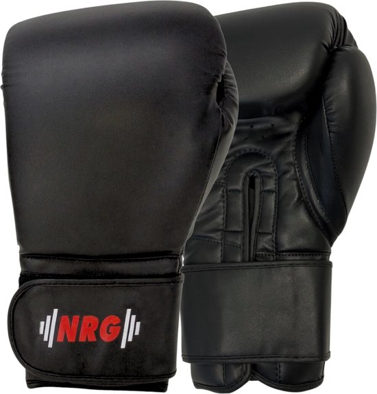 NRG Boxing F4 - Bokshandschoenen - Boxing Gloves - Boksen - Zwart - 12 ...