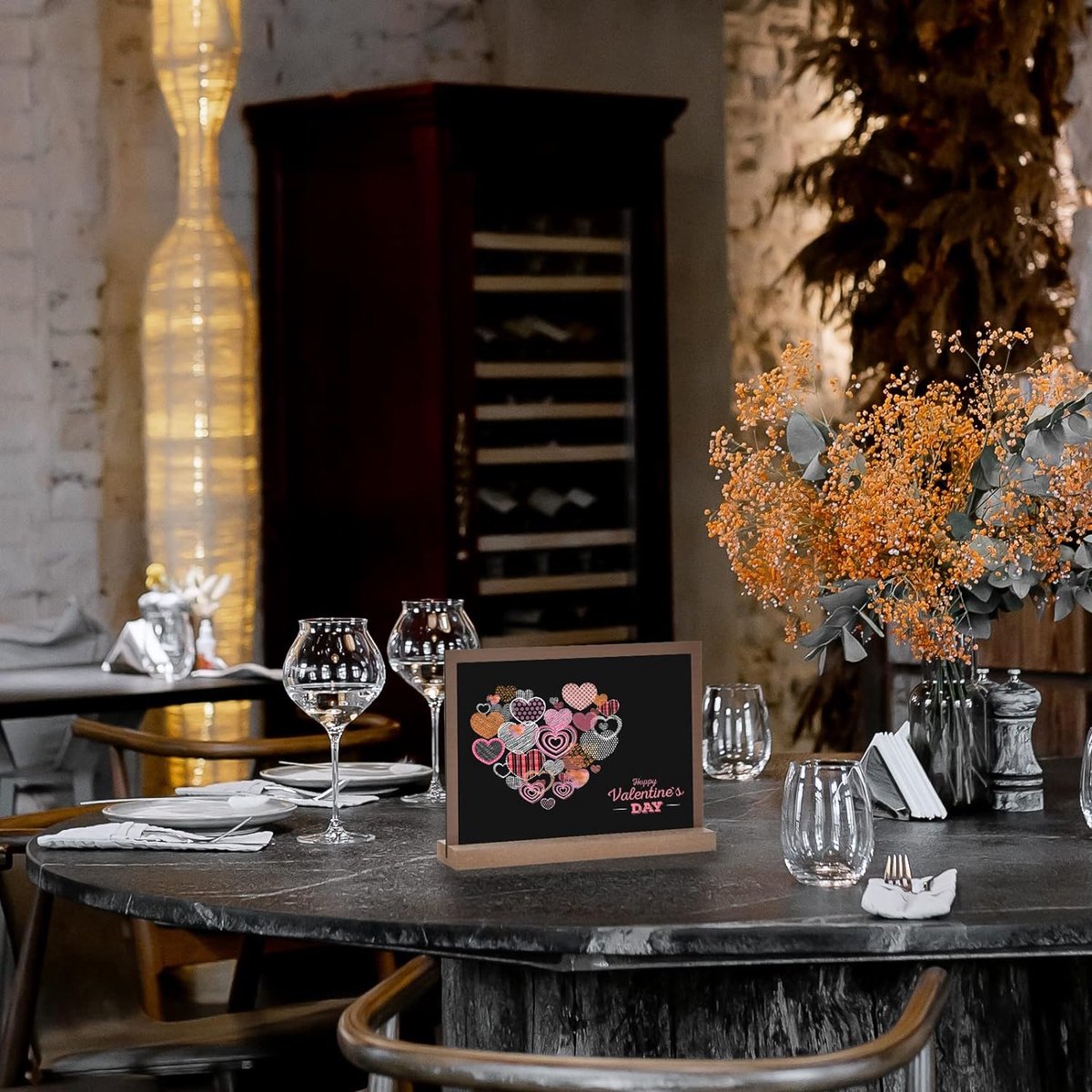 Tableau noir 2 en 1, petit, 6 pièces, pour écrire des deux côtés, avec ...