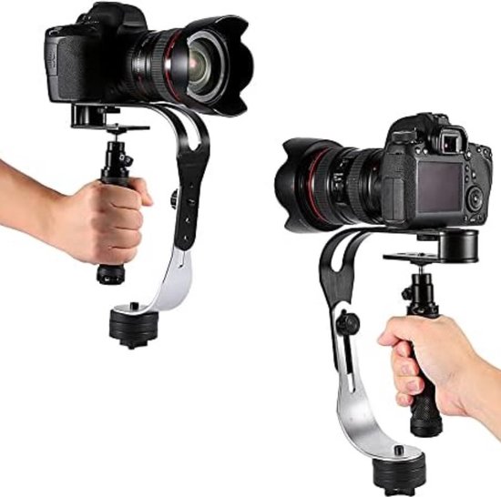 Camera Stabilisator - Camera Stabilizer - Zwart | bol