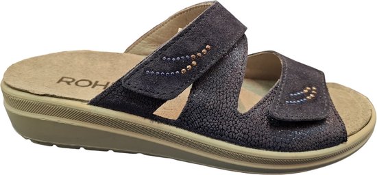 Rohde 5729 56 Dames Slippers - Blauw - 37 | bol