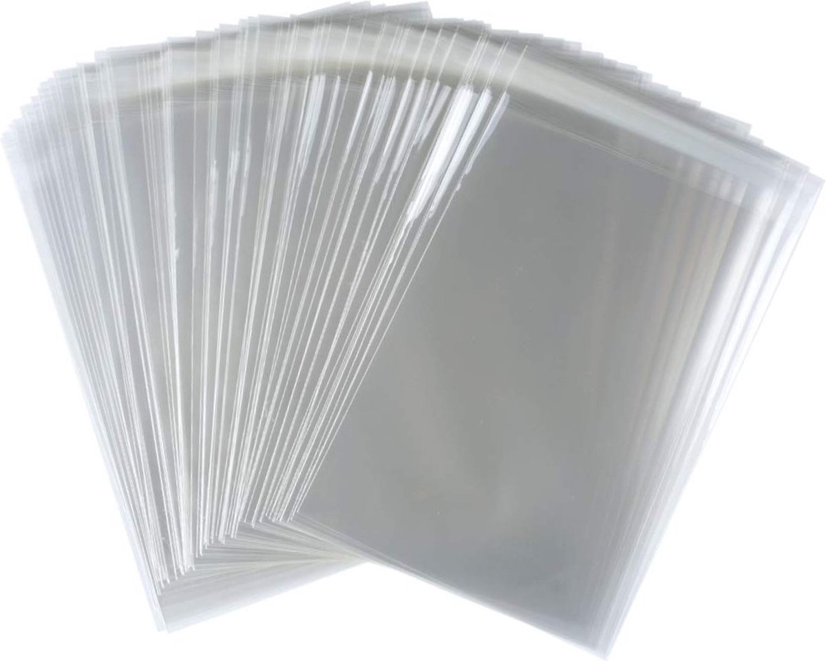 Fako Bijoux® - Cellofaan Zakjes 15x18cm - Zakjes Met Plakstrip ...