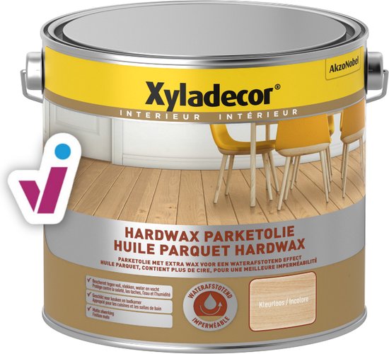 Xyladecor Hardwax Parketolie - Kleurloos - 0.75L | bol