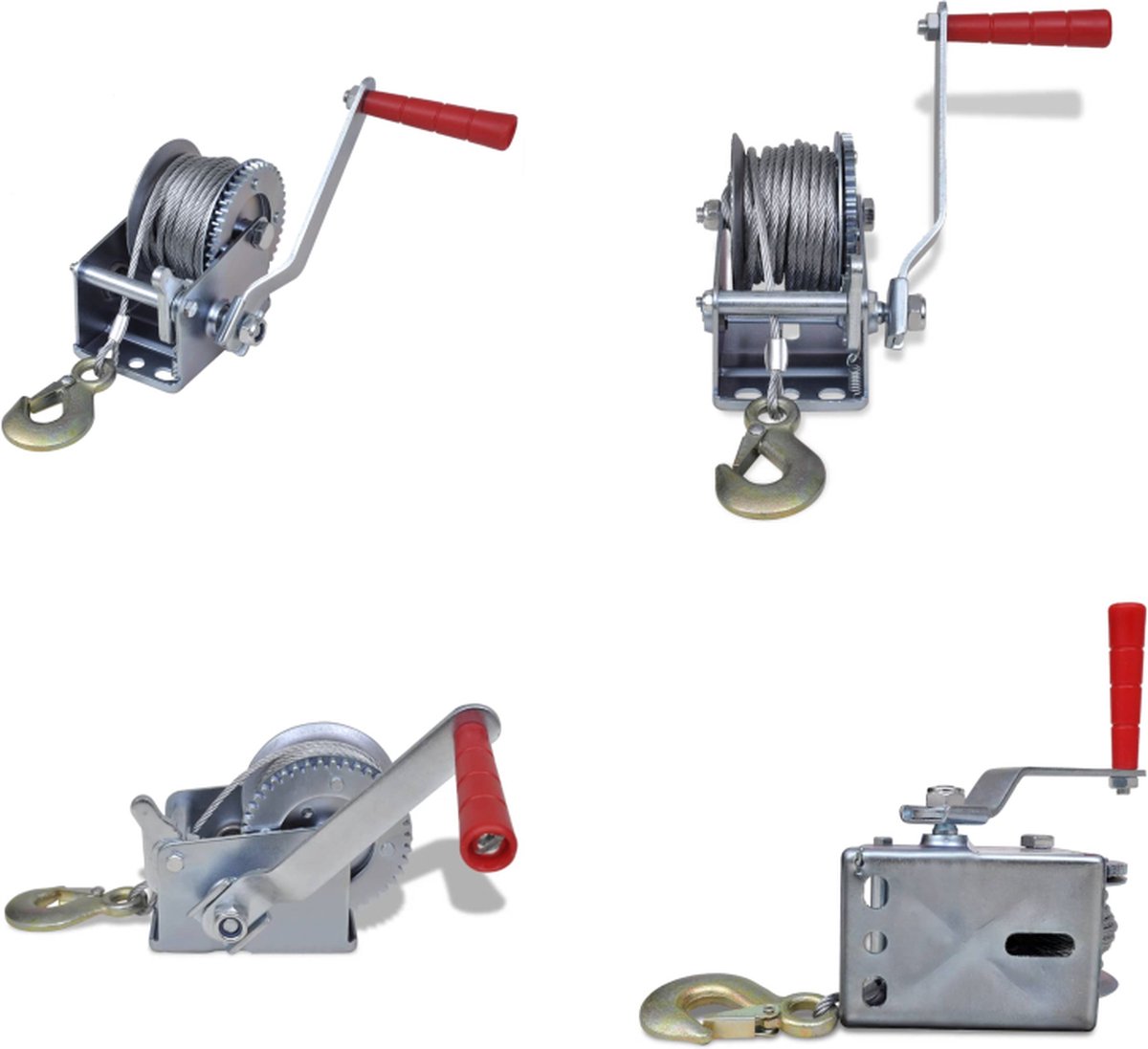 vidaXL Treuil manuel 360 kg - Treuil manuel - Treuils manuels - Treuil ...