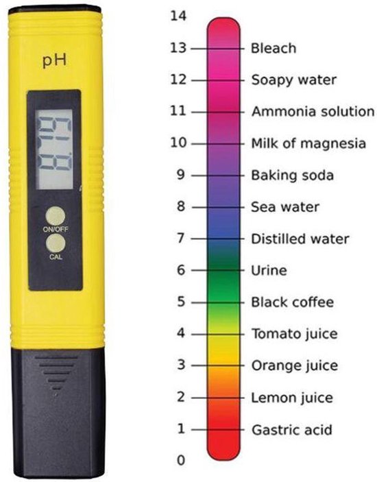 CHPN - PH en EC Meter - Nauwkeurige Digitale pH- en EC-Meter geschikt ...