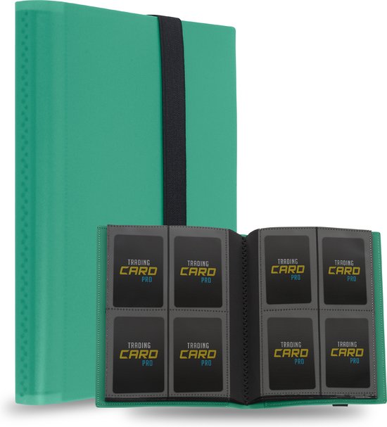 TradingCardPro - Groene verzamelmap - Map voor 160 Kaarten - 20 Pagina ...