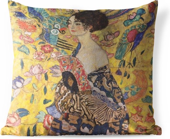 Buitenkussen Weerbestendig - Judith II - schilderij van Gustav Klimt - 50x50 cm | bol