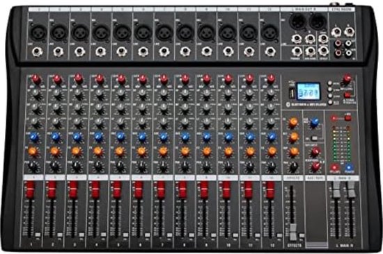 Mengpaneel dj - Mengpaneel mixer - Mengpaneel met versterker ...