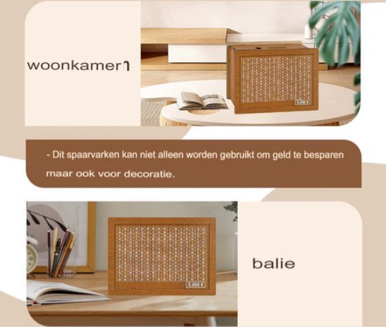 Spaarpot Groot - XXL Spaarpot - Grote Spaarpot Voor Volwassenen | bol
