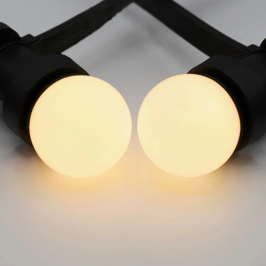 LumenXL - Lichtsnoer voor buiten - 35 meter 70 fittingen - 2 watt 2650K ...