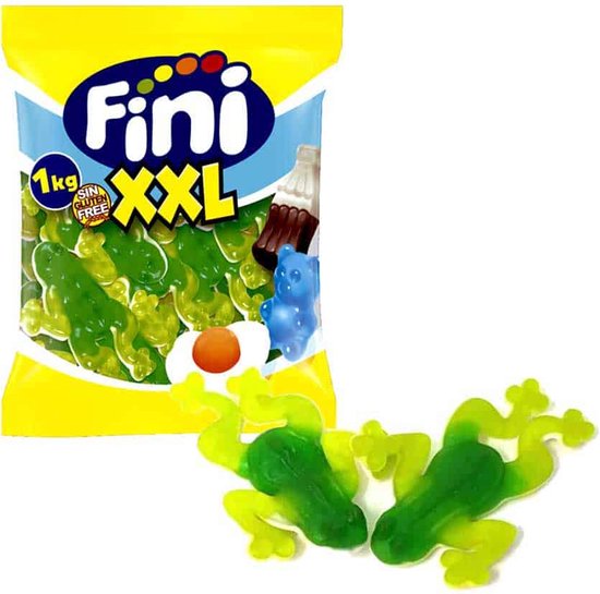 ALPHAPRIX Zak kikker snoepjes - 1 kg | bol