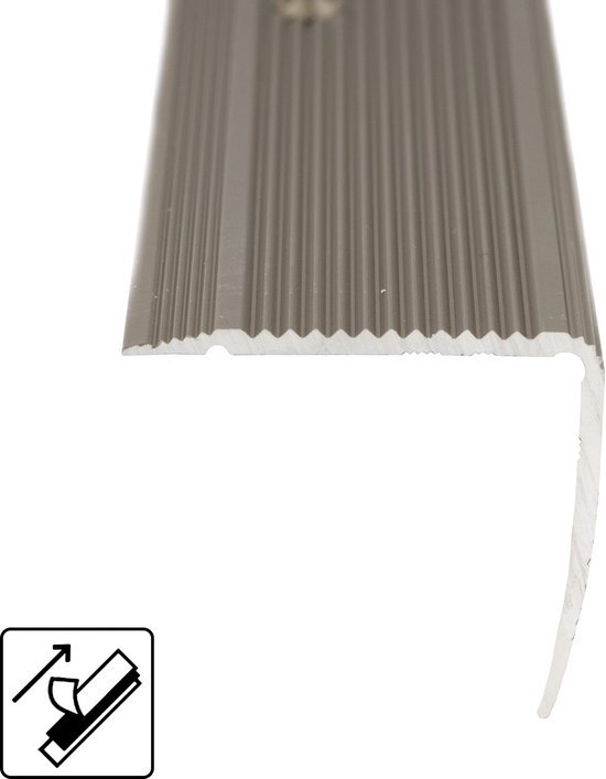 Trapneusprofiel - Trapprofiel - Integral - Hoekprofiel - Zelfklebend ...