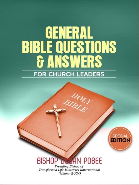 General Bible Questions & Answers for Church Leaders (ebook), Bishop ...