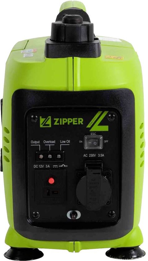 Zipper ZI-STE1000INV 4-takt Aggregaat met omvormer 230 V 9.9 kg 1000 W ...
