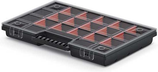 Kistenberg Sorteerbox/vakjes koffer - spijkers/schroeven/kleine spullen ...