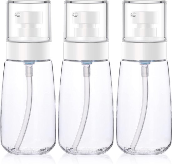 3 stuks Travel Lotion flessen, Clear Dispenser Flessenset voor Essence ...