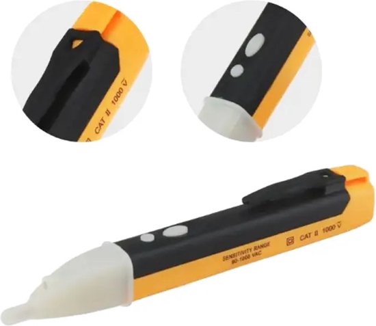 Germat Voltage Tester Pen - Spanning detecteren - Met LED licht - 90 ...