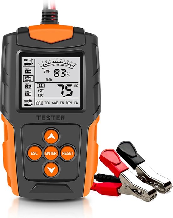 Gratyfied - Accu tester - Accutester - Accu tester 12v voor auto | bol