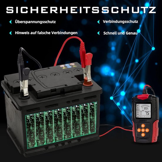 Gratyfied - Accu tester - Accutester - Accu tester 12v voor auto | bol