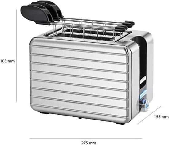 Gratyfied - Broodrooster Tosti - Broodrooster Met tostiijzer ...