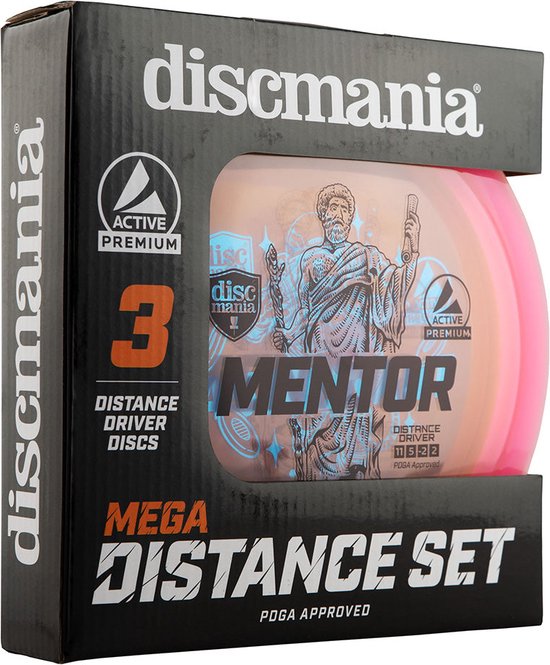 Discmania Active Premium Mega Distance 3-Disc Set | bol
