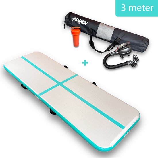 AirTrack Pro 300 Gymnastiek Turnmat | incl. Elektrische Pomp ...