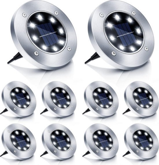 Solar Tuinverlichting Grondspots - Solar Tuinverlichting Zonne Energie ...