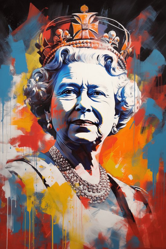 Queen Elisabeth Poster - Koningin Elisabeth - Engeland - posters ...