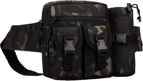 Tactische heuptas met flessenhouder, militaire heuptas, waterdichte ...