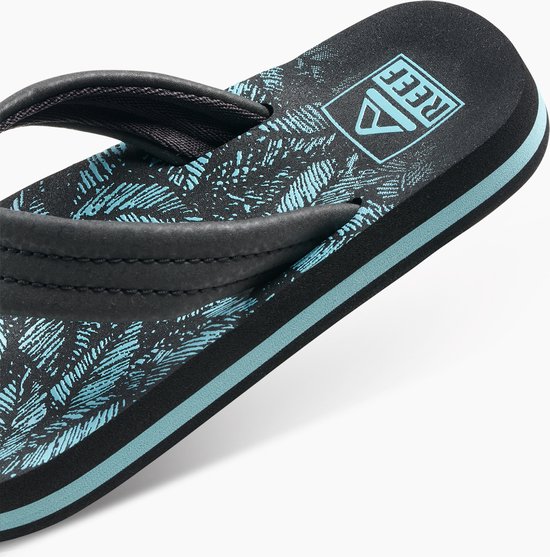 Slippers Reef Kids Ahi Aquifer Palm Garçons - Blauw - Taille 33 | bol