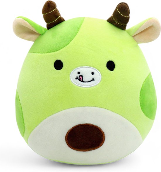 Klikkopers® - Kawaii knuffel - 20CM - Squish Knuffel - Knuffel Koe ...