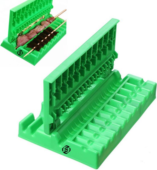 Equivera Kebab Maker - Spiesmaker - Hittebestandig - Sate Maker - Spies ...