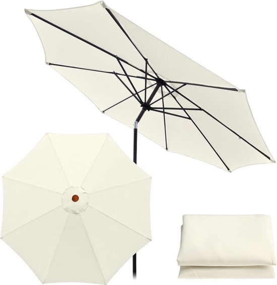 3 m vervangende parasol-overkapping, universele markttafel-paraplu ...