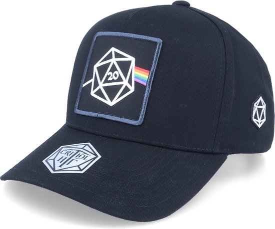 Hatstore- D20 Darkside Patch Black A-Frame Adjustable - Critiql Hit Cap | bol