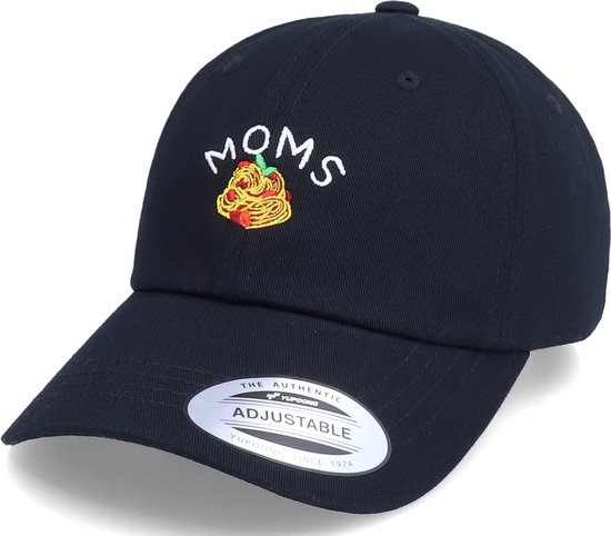 Hatstore- Moms Spaghetti Black Dad Cap - Iconic Cap | bol