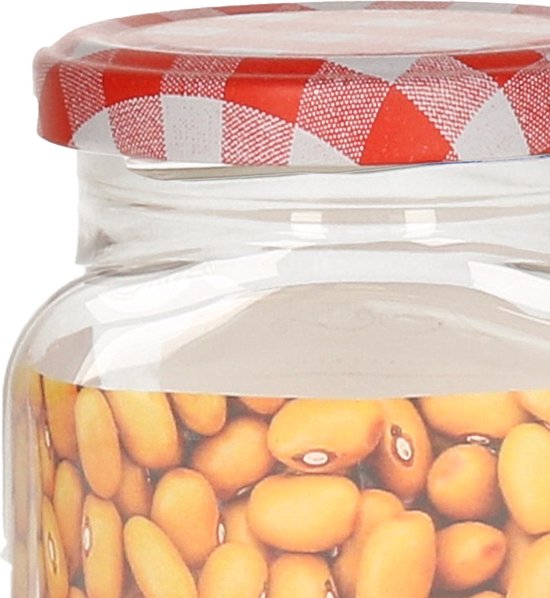 Plasticforte Weckpot/inmaakpot Classic - 2x - 375ml - kunststof ...