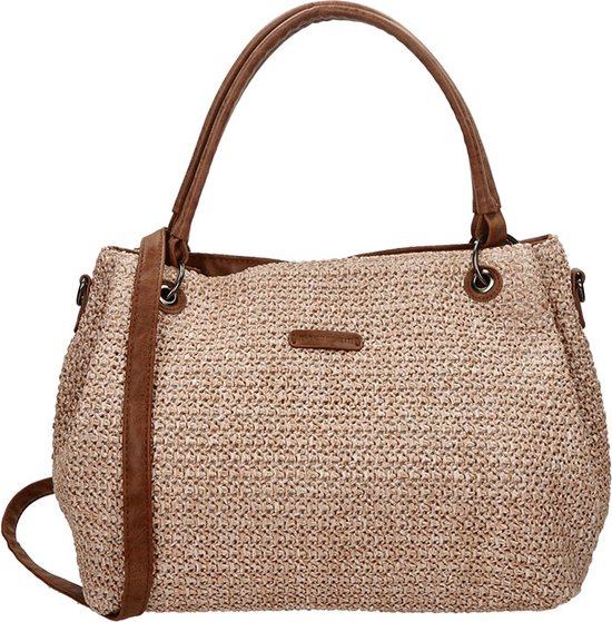 Enrico Benetti Rieten Handtas/Schoudertas Ibiza Natuur | bol