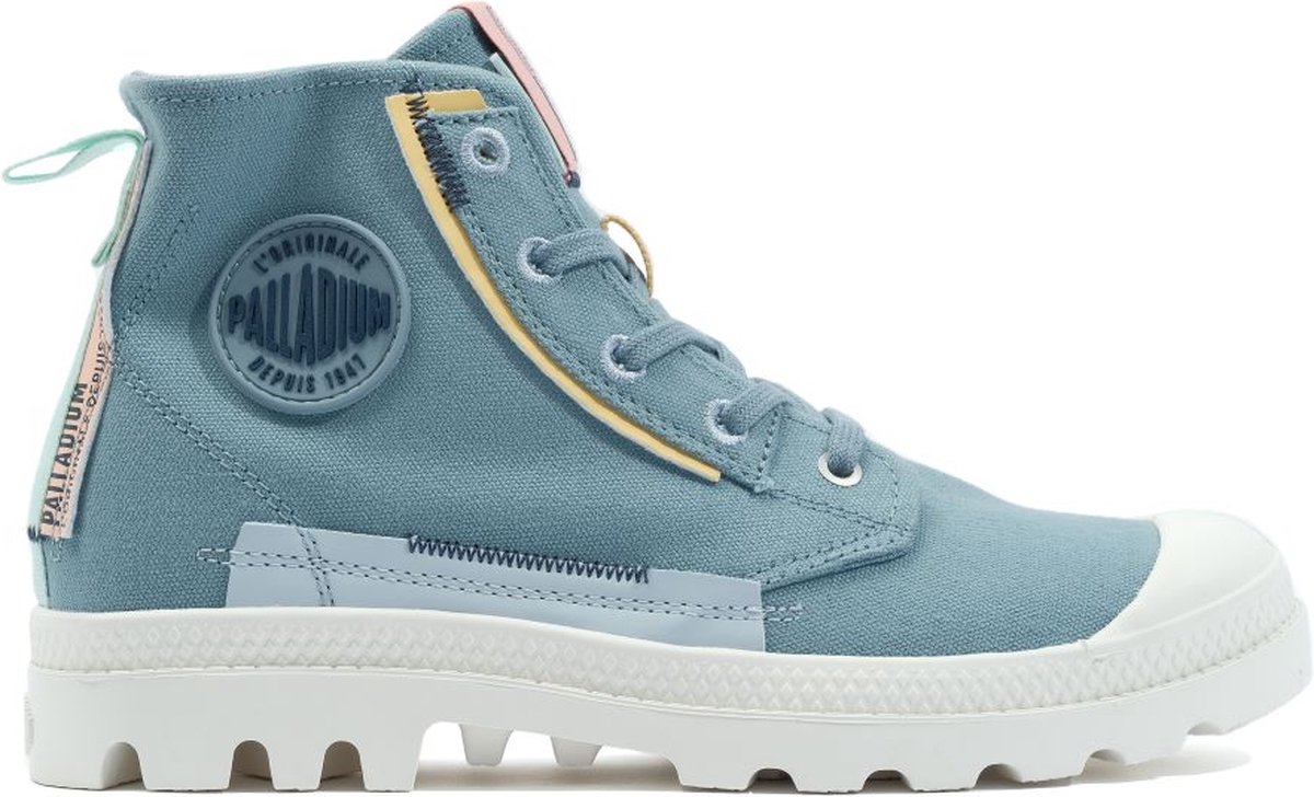 Palladium Dames Pampa Underlayer CITY BLUE - Schoenen.nl